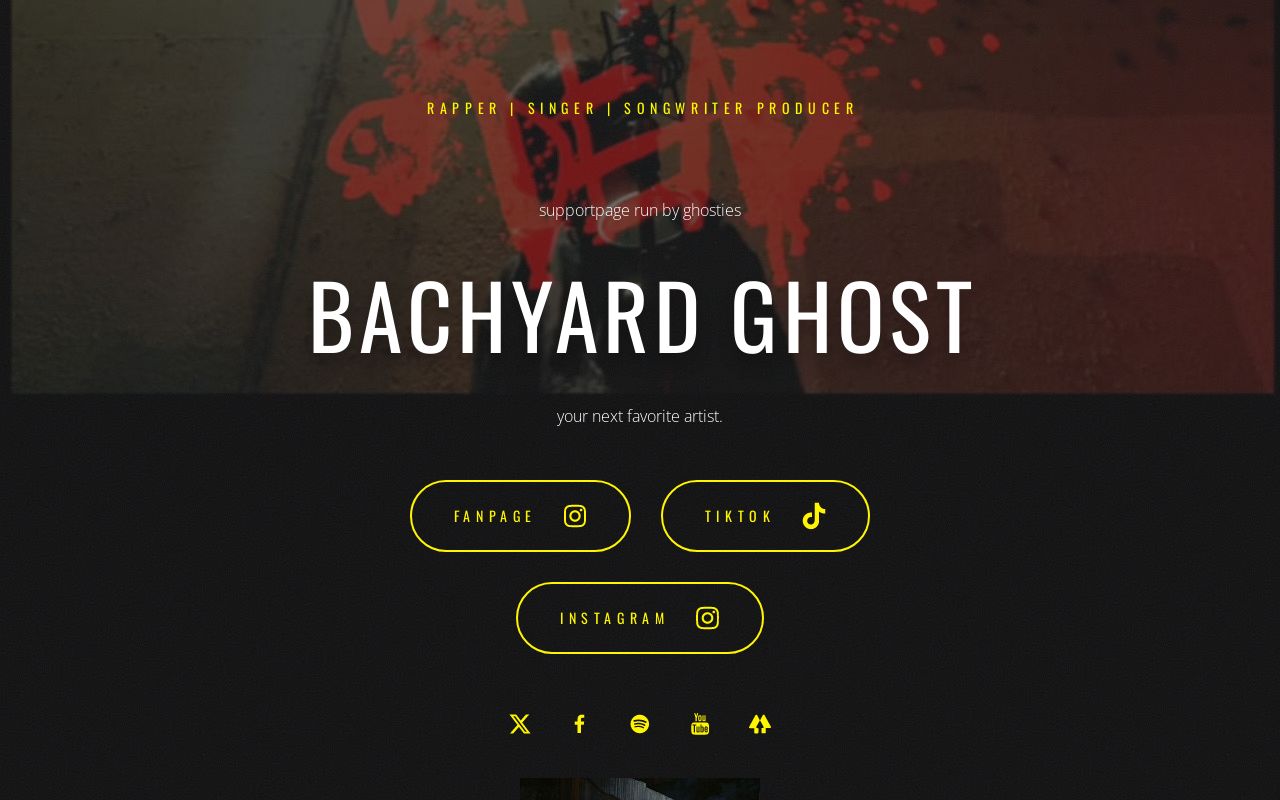 Bachyard Ghost